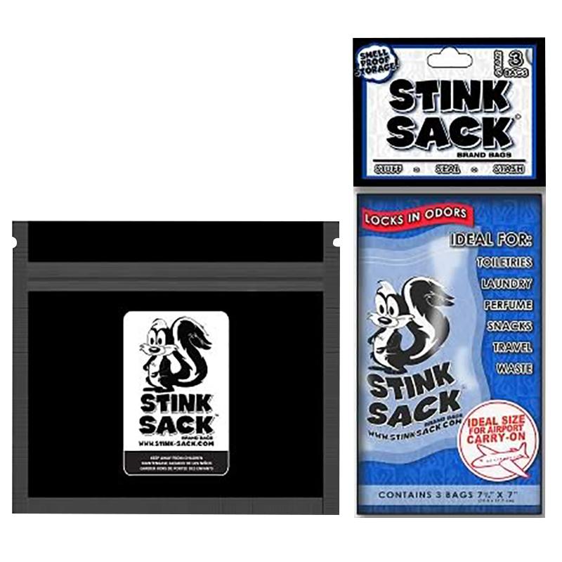 Stink Sack: Smell Proof and Child Resistant Dry Herb Exit Bags – SmokeTokes