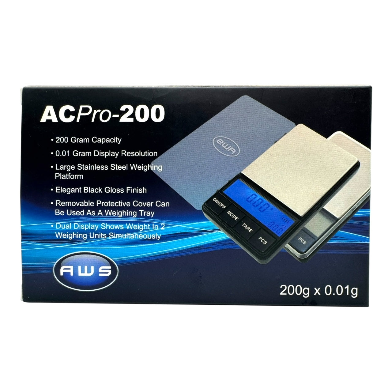 Wholesale AWS ACPro-200 Digital Pocket Scale | 200g x 0.01g Precision ...