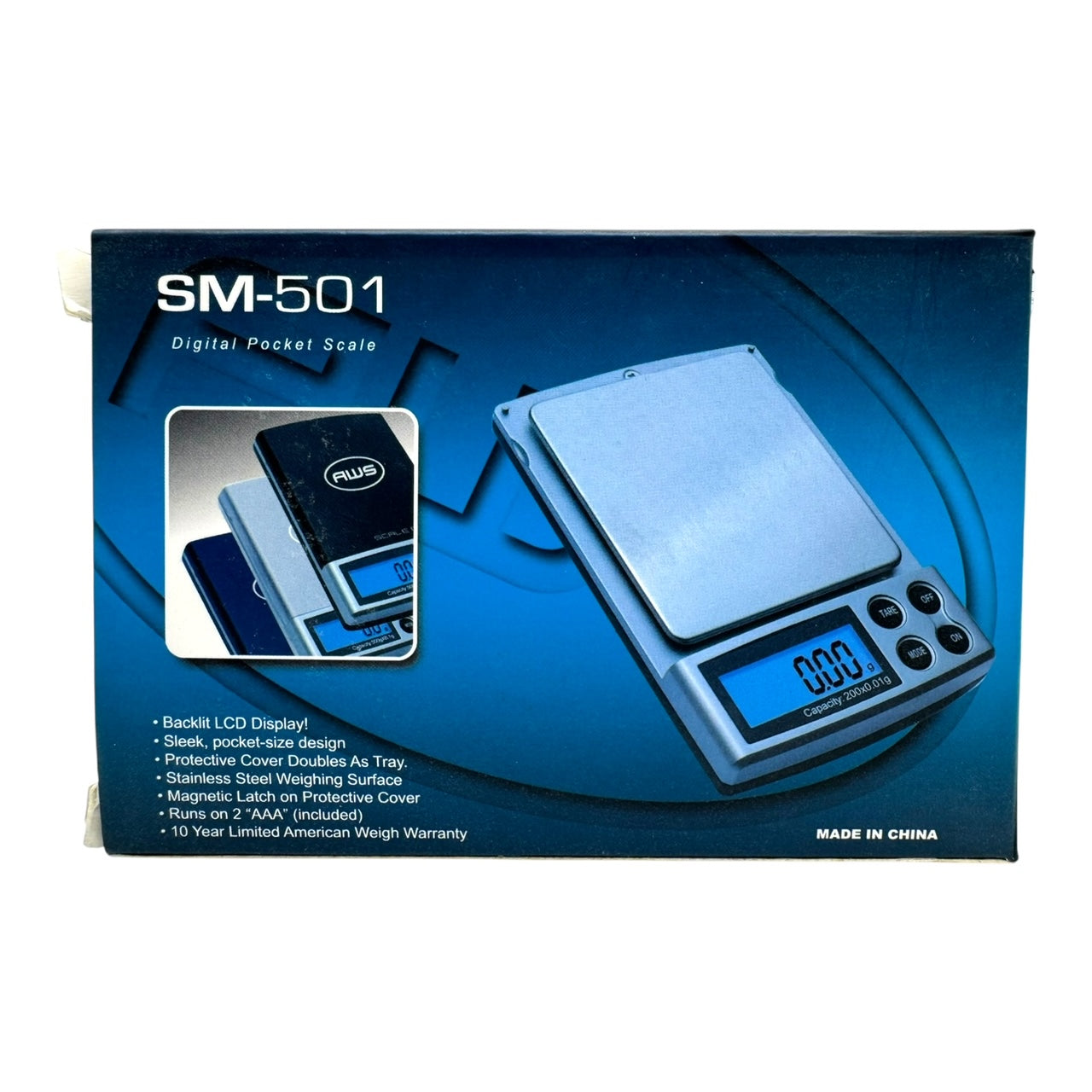 Oreder AWS SM-501 Digital Pocket Scale 500 x 0.01g | Smoke Tokes ...