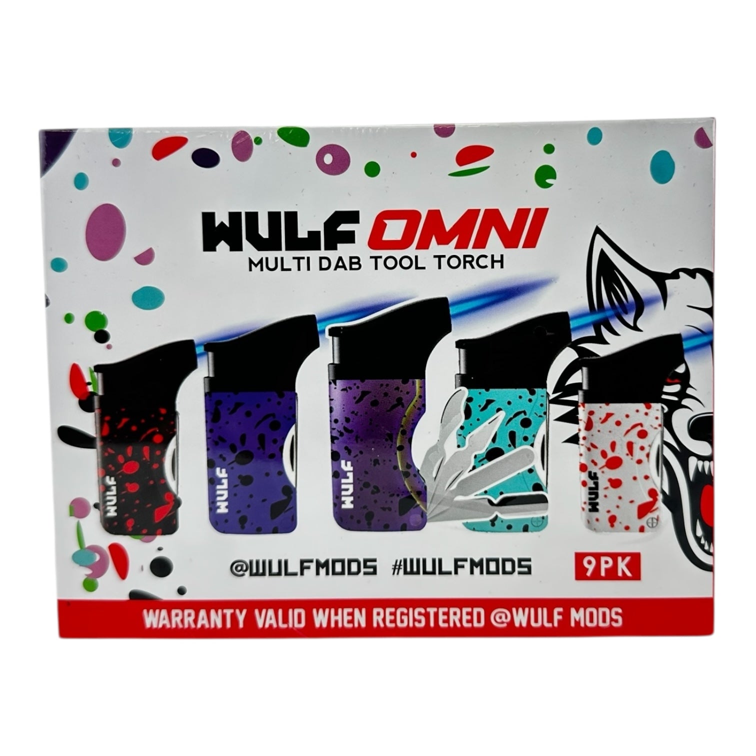 Bulk WULF Omni Multi Dab Tool Torch 9Pc Display | Smoke Tokes – SmokeTokes