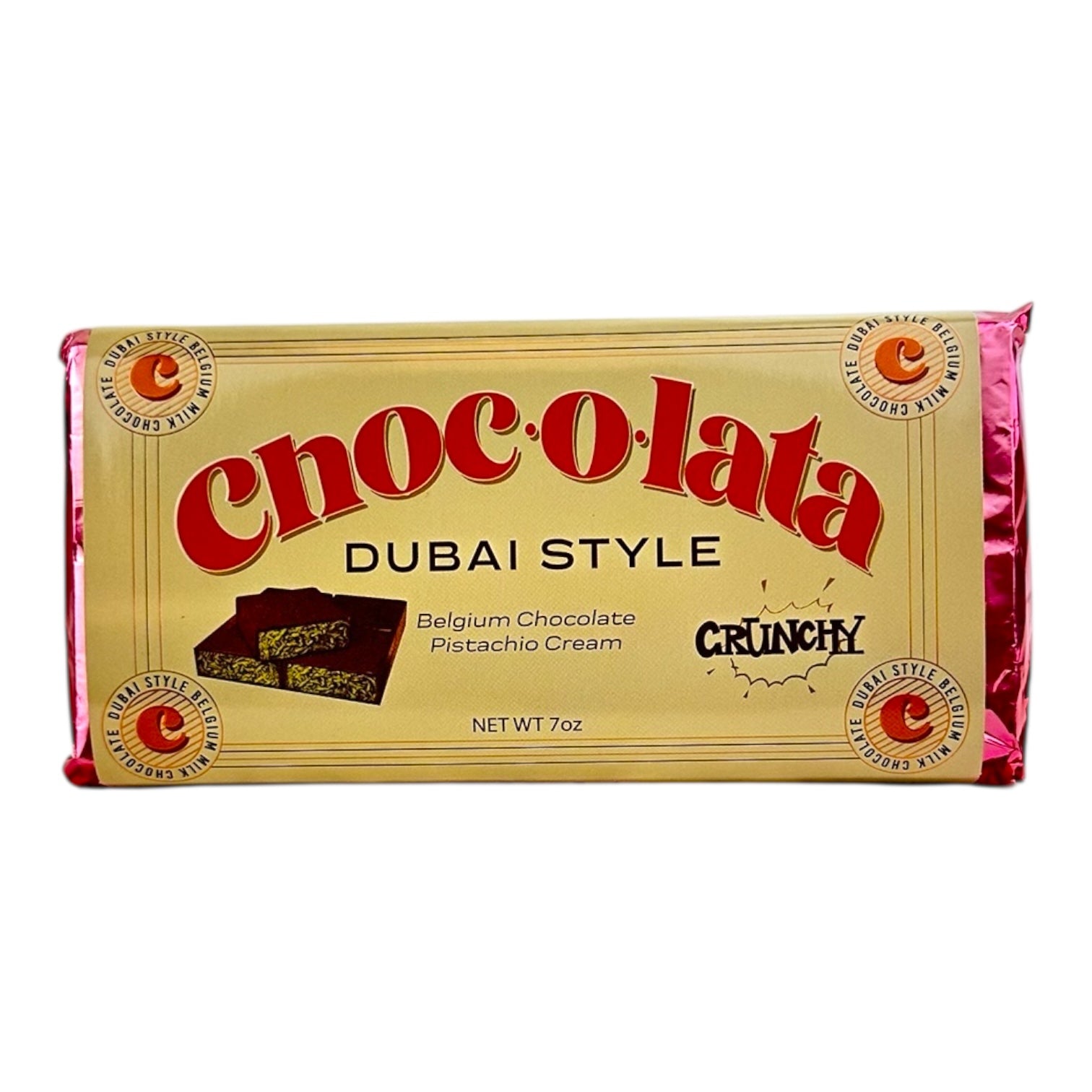 Buy Chocolata Dubai Style Chocolate 7oz Bar – 10 Bars Display – SmokeTokes
