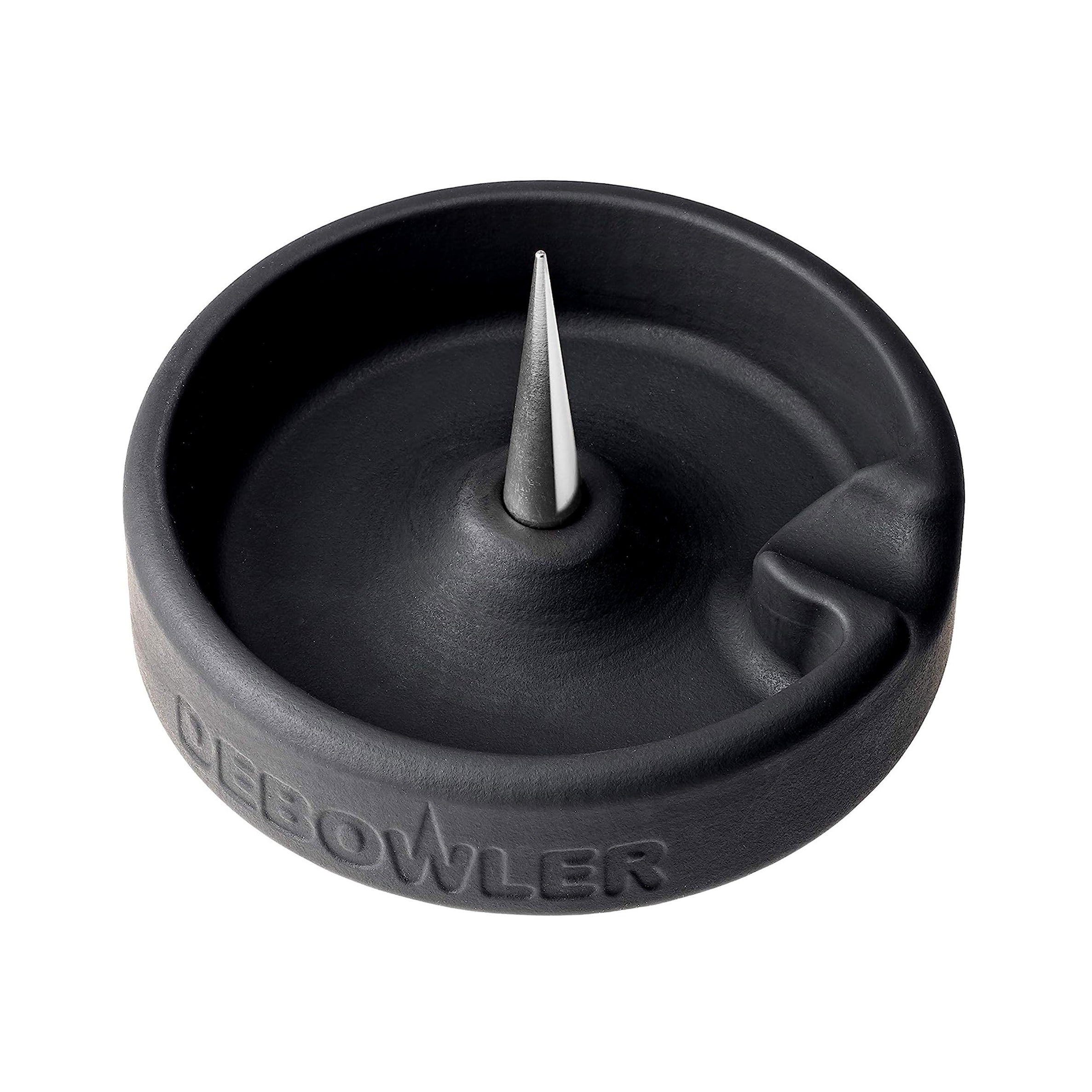 Debowler 4" Minimalist Silicone AshTray with Billet Aluminum Cleaning ...