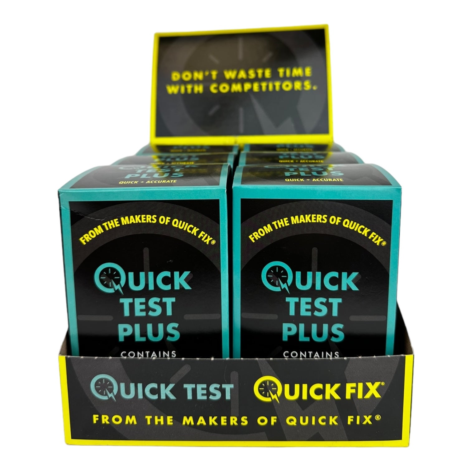 Quick Test Plus 3oz | 6 box / Display | 12 Displays / Case – SmokeTokes