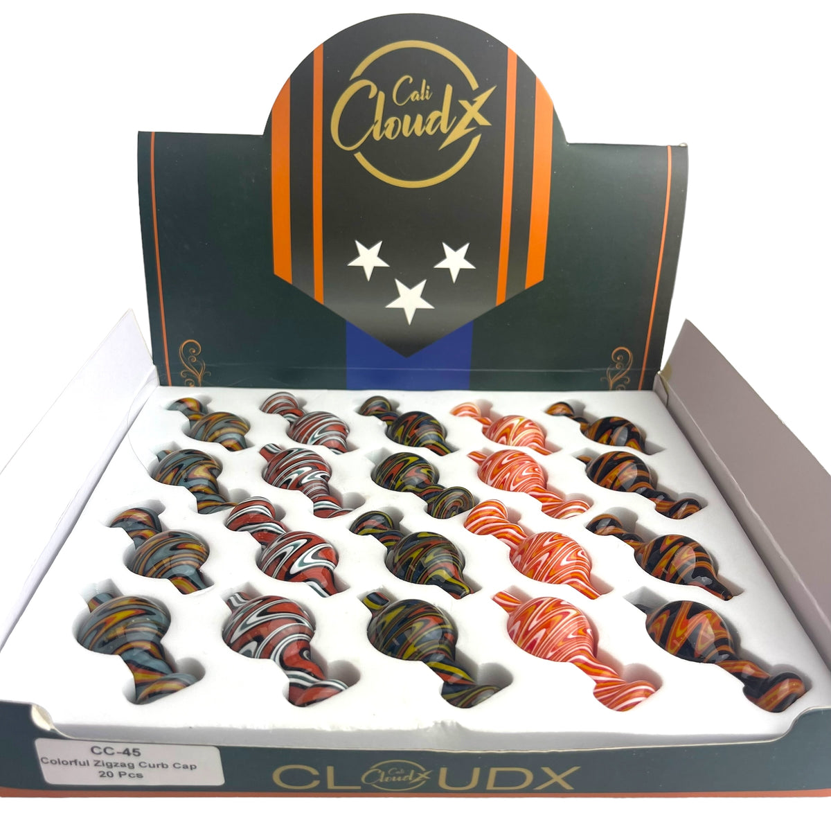 Cali Cloud X Carb Cap 20pcs Display - (CC-45) SOLD BY DISPLAY ONLY ...