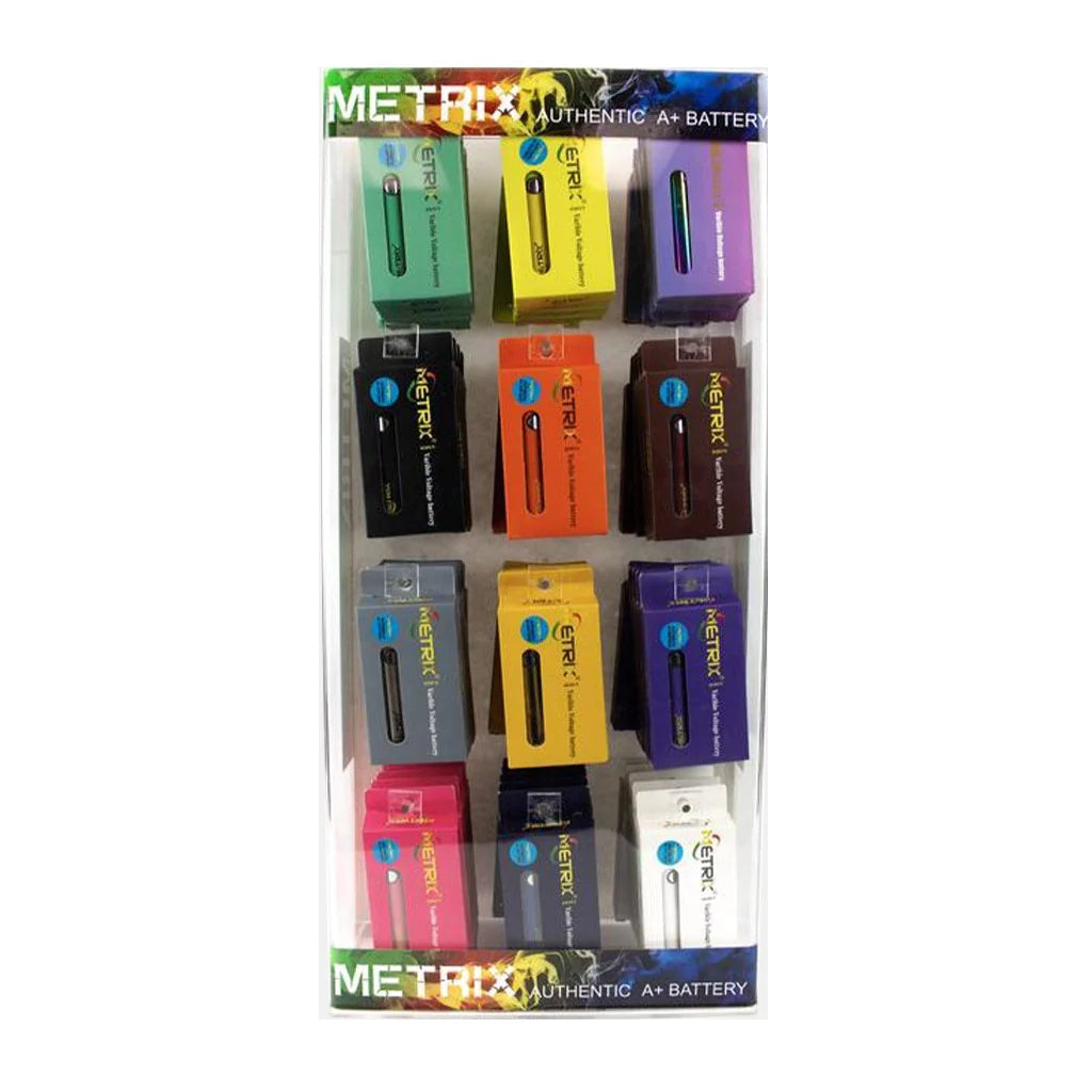 Buy Metrix 650mAh Batteries – 60CT Display | Reliable Power