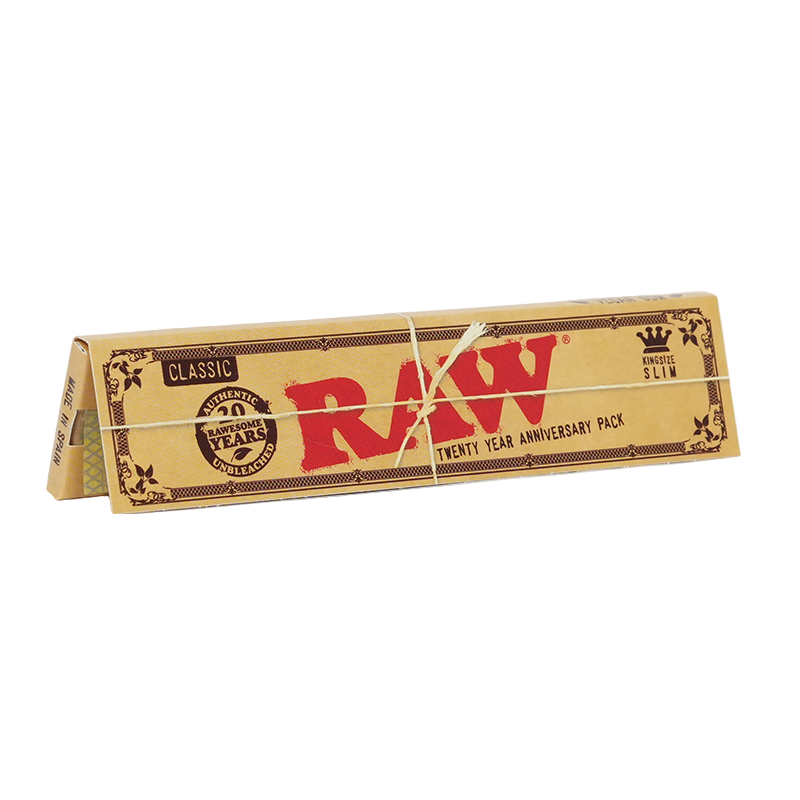 Buy Raw Classic King Size Slim 20th Anniversary Pack | Smoke Tokes ...