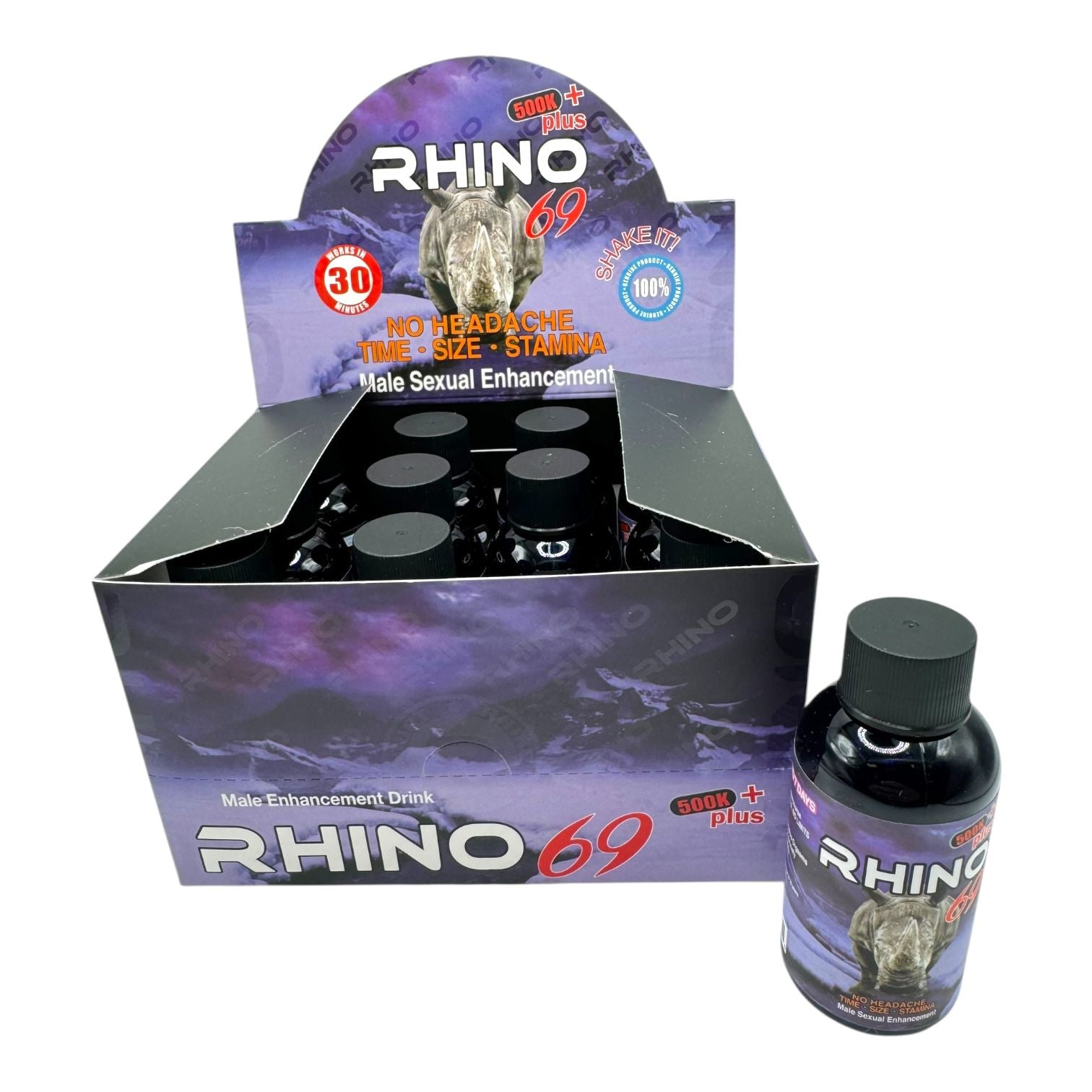Rhino 69 500K Plus (12ct Display) – SmokeTokes