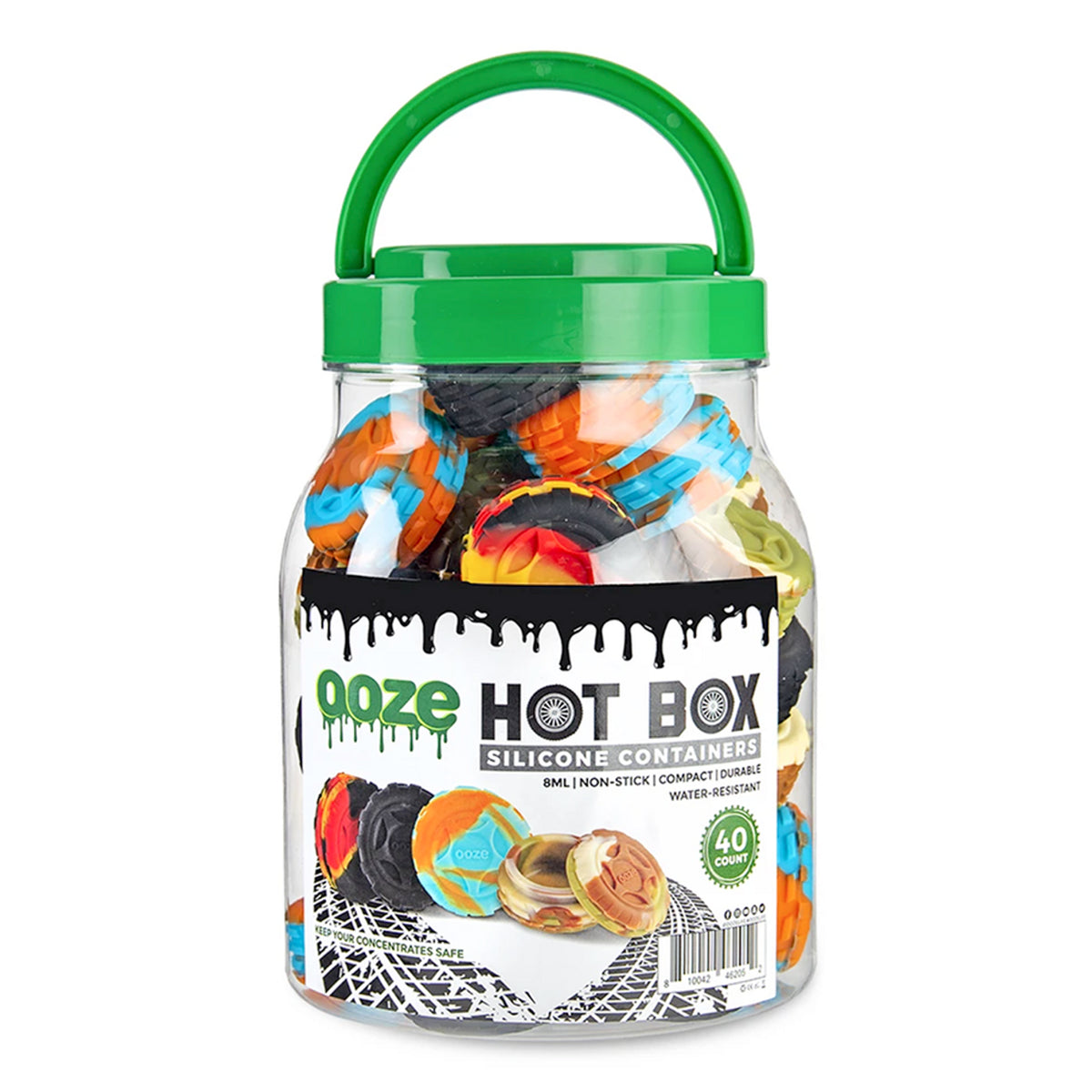Ooze Hot Box 8ml Silicone Container 40ct – SmokeTokes