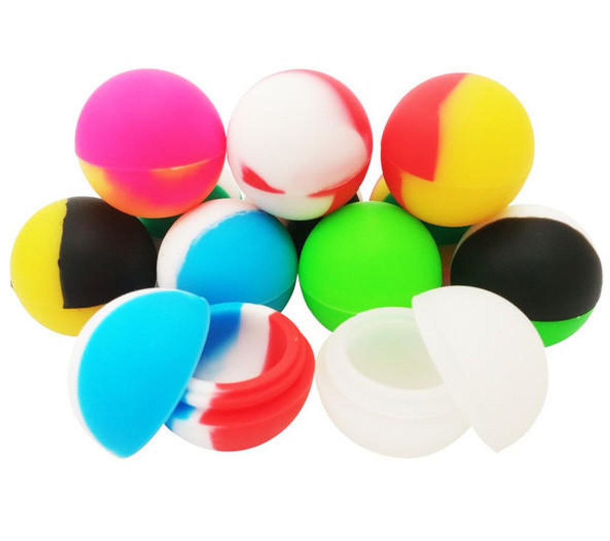 8ml Silicone Soccer Ball Container 50pcs | Silicone Container Soccer ...