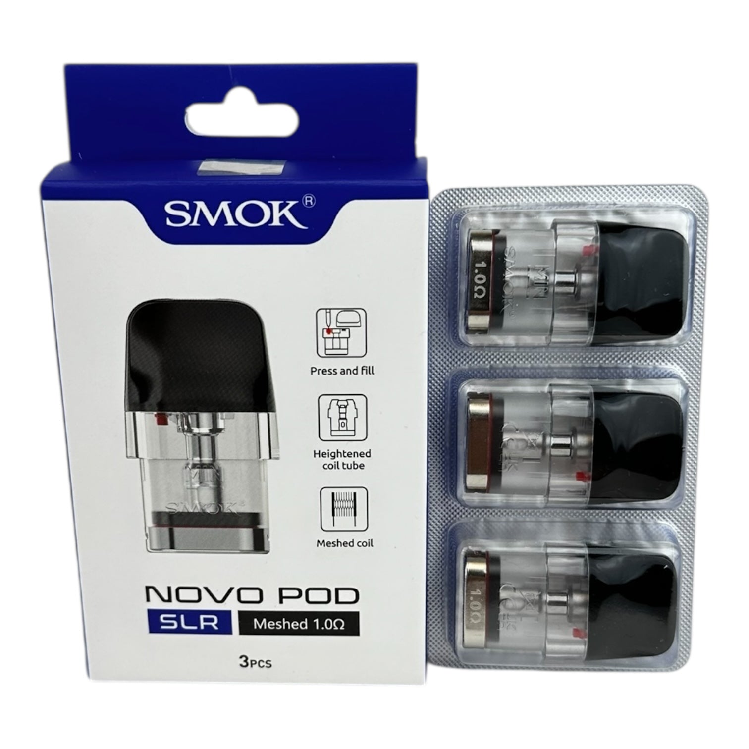 Buy Smok Novo Pod SLR Clear Meshed (Pack of 3) |at Smoke Tokes – SmokeTokes