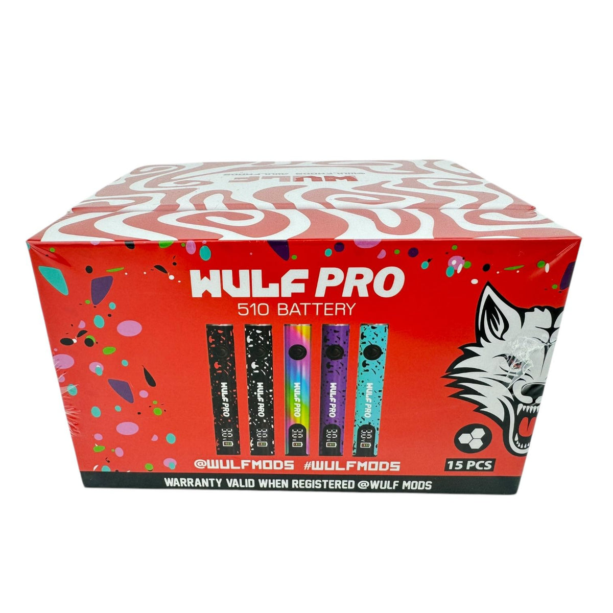 Wulf Pro 510 Voltage Battery (15pc Display)