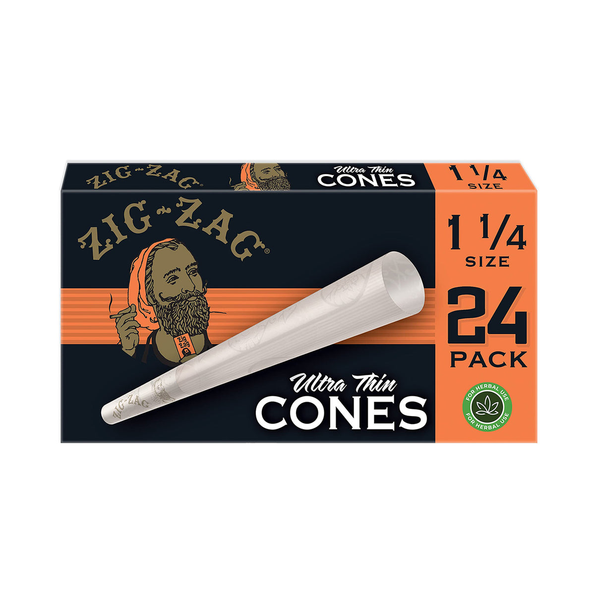 Zig Zag 1 1/4 Ultra Thin Cones 24 Pack – SmokeTokes