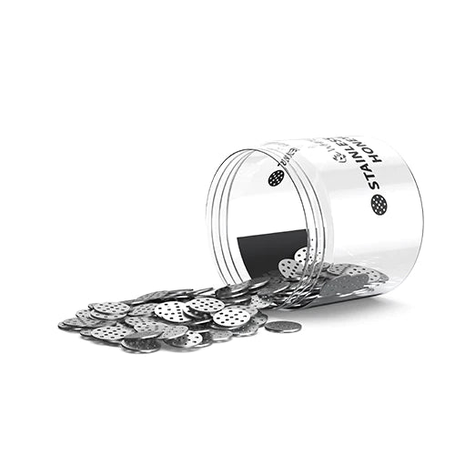 Clear Honeycomb Glass Screen @ Smoke Tokes