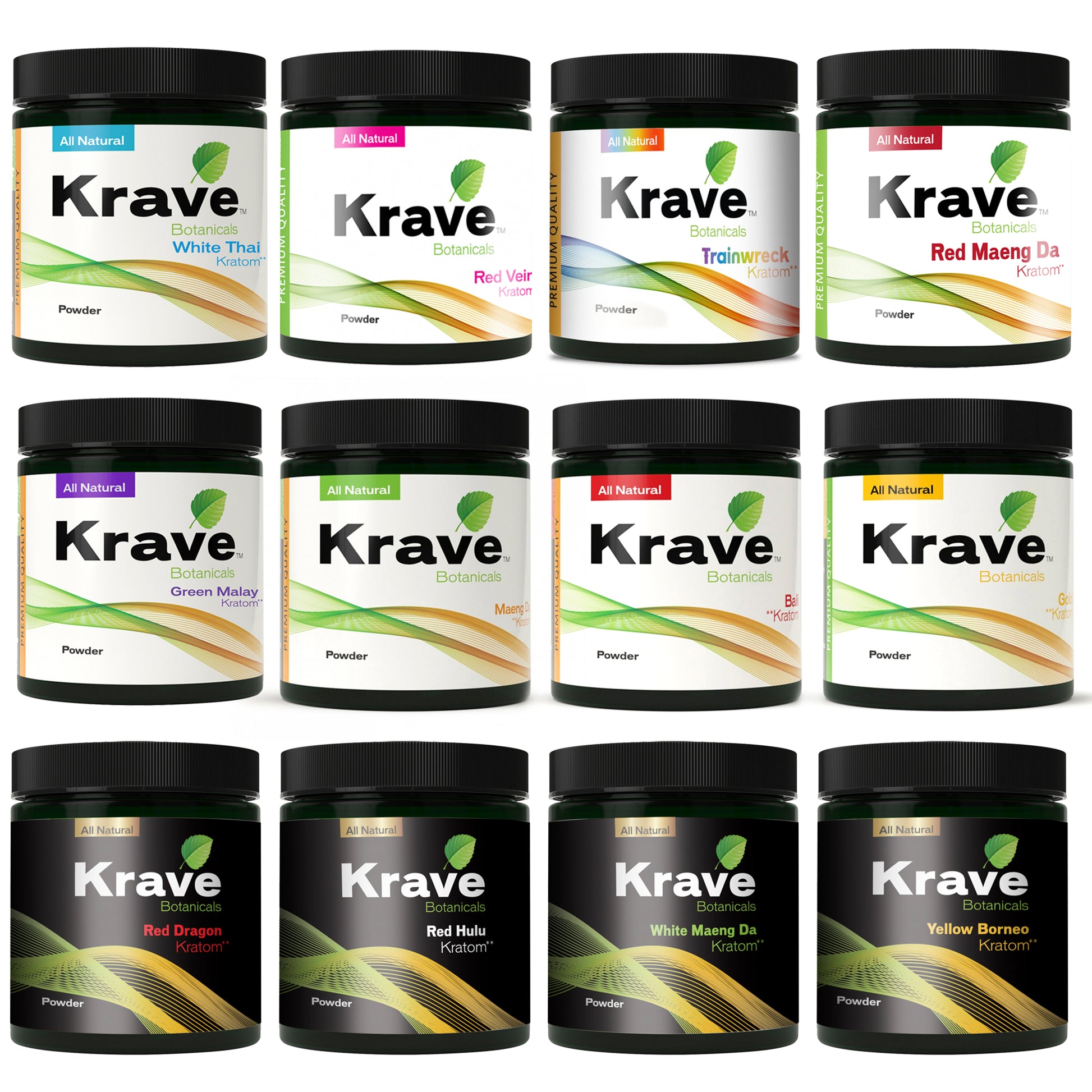 Krave Botanicals Kratom Capsules | Krave Kratom Powders – SmokeTokes