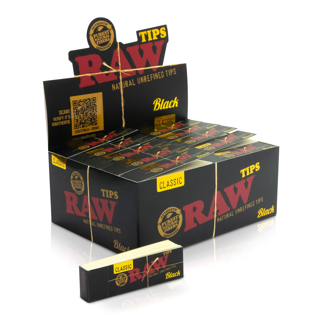 RAW Black Tips Classic | Buy RAW Black Tips Classic – SmokeTokes