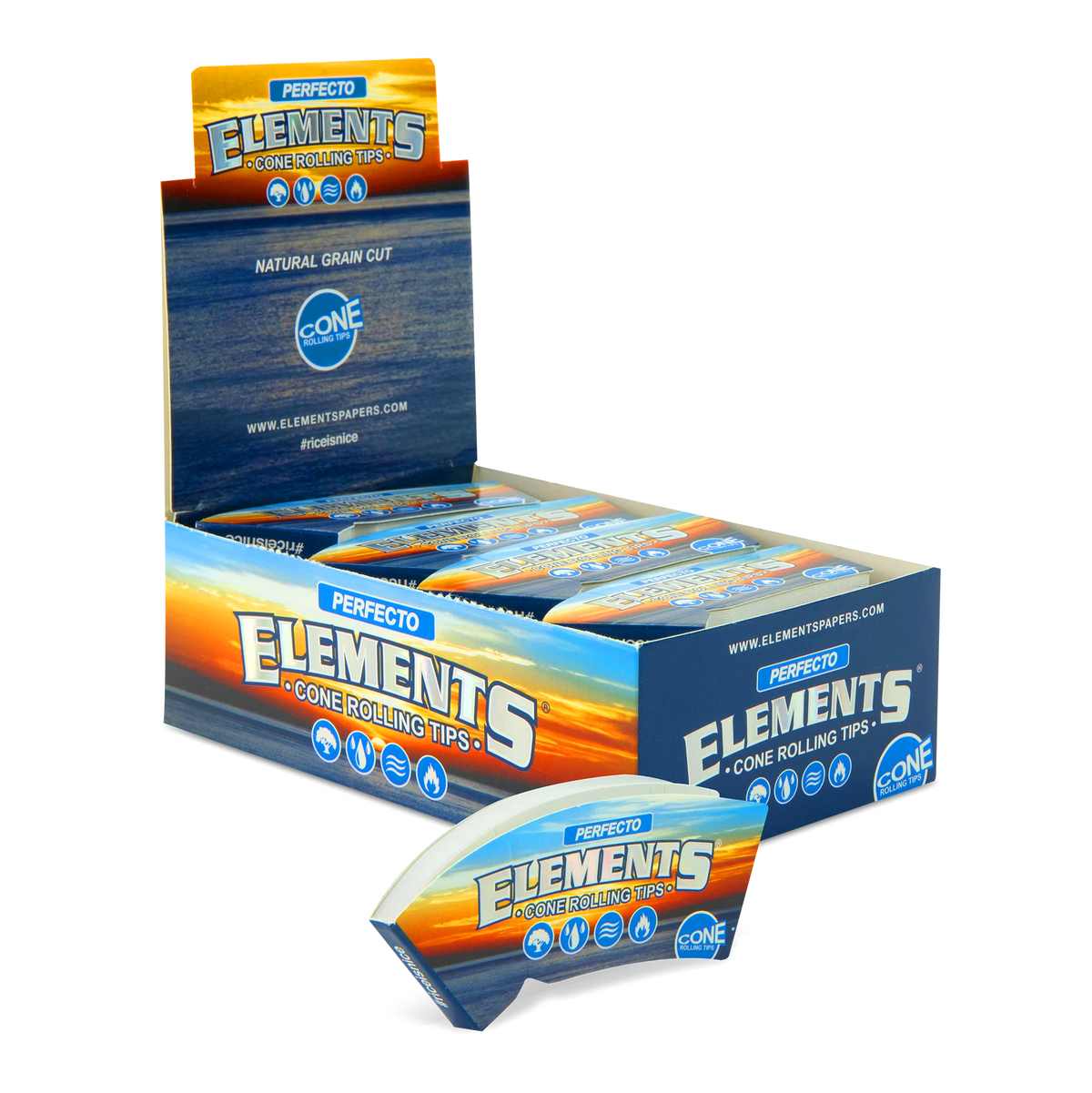 Elements Perfecto Cone Rolling Tips Display @ Smoke Tokes – SmokeTokes